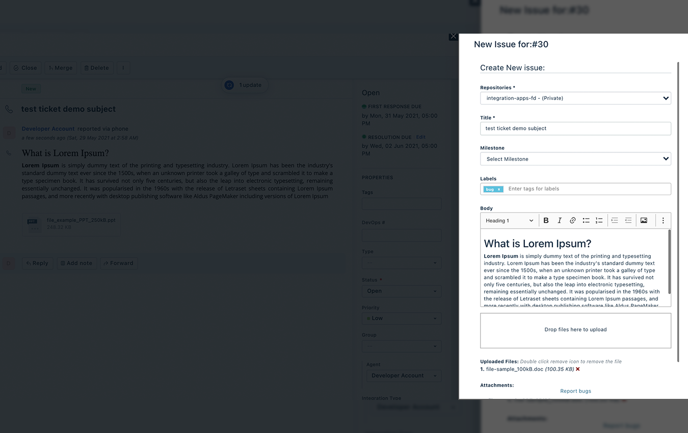Freshworks GitHub - Freshdesk Integration Integration | Freshworks Marketplace